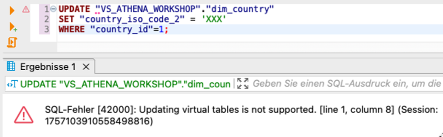 Setup Exasol Virtual Schema English